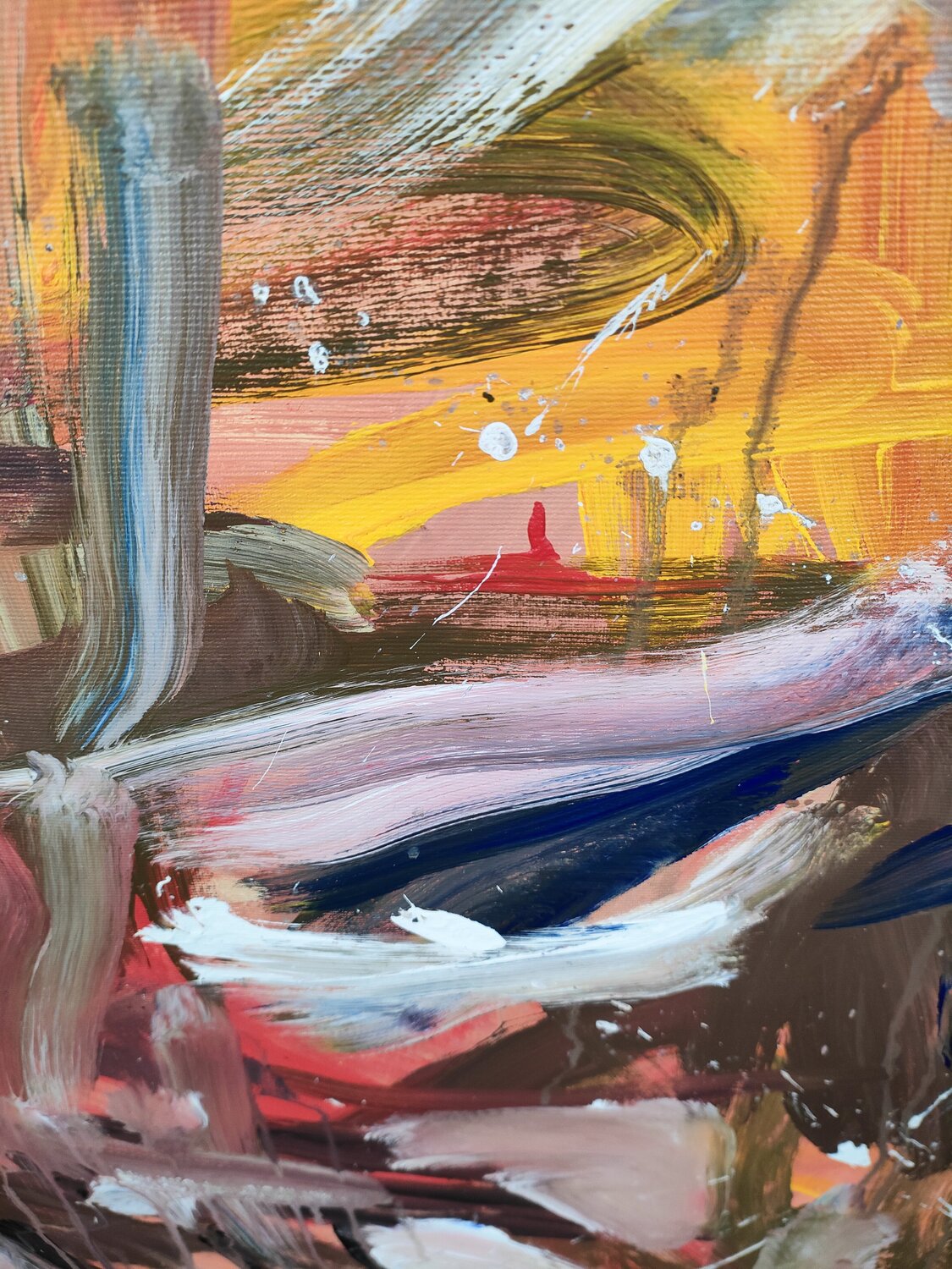 What a pleasure by Emily Starck (2023) : Painting Acrylic on Canvas ...