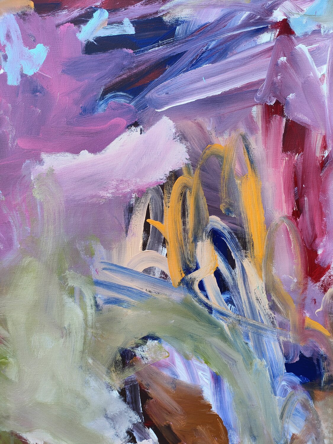 Emily in wonderland by Emily Starck (2023) : Painting Acrylic on Canvas ...