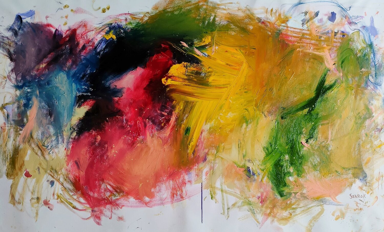 Jaffe by Emily Starck (2022) : Painting Acrylic, Oil on Canvas - Singulart