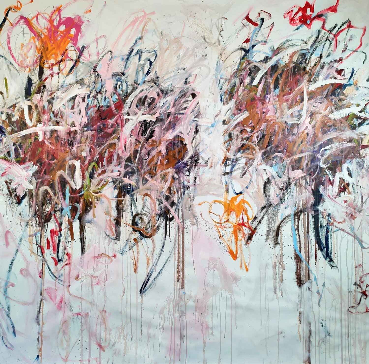 Breathe by Emily Starck (2023) : Painting Acrylic, Graphite on Canvas ...