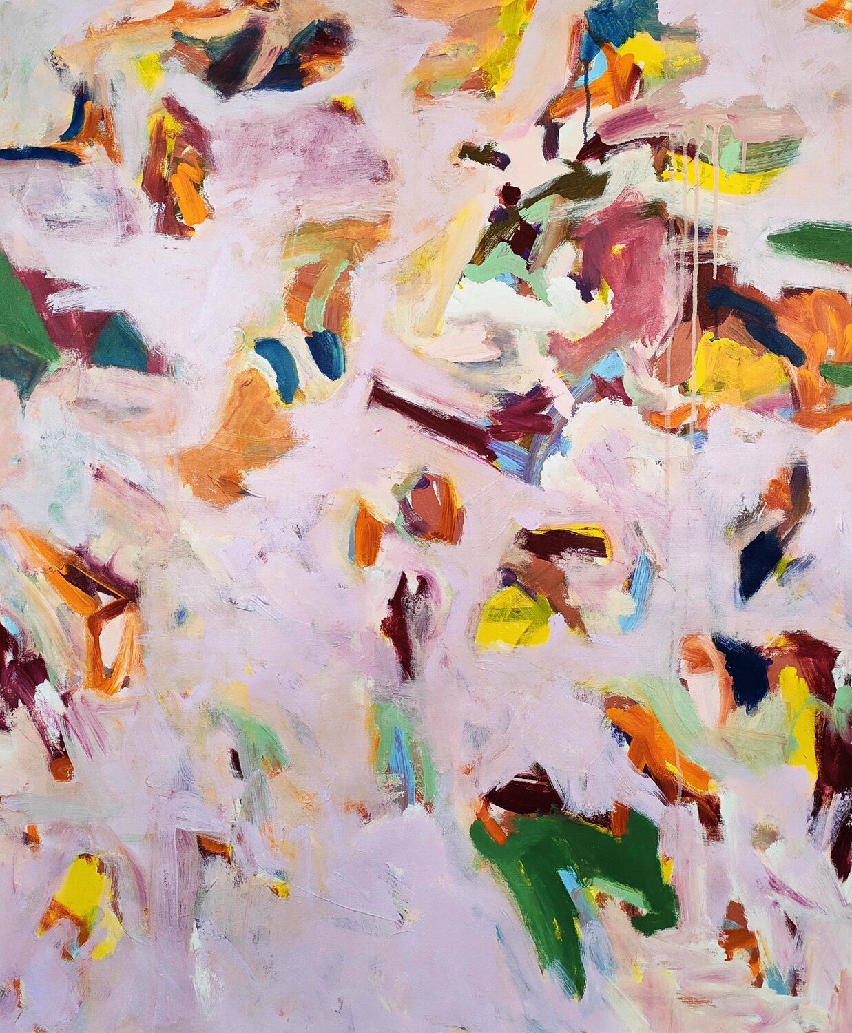 Mauve by Emily Starck (2023) : Painting Acrylic on Canvas - Singulart