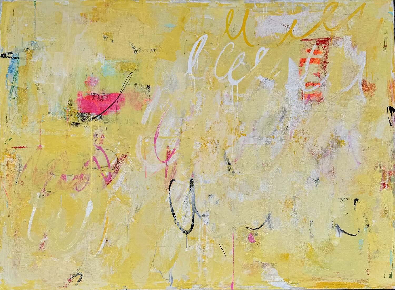 Dancing With The Windows Open door Flavia Birsan (2025) : Schilderij Acryl op Canvas - Singulart