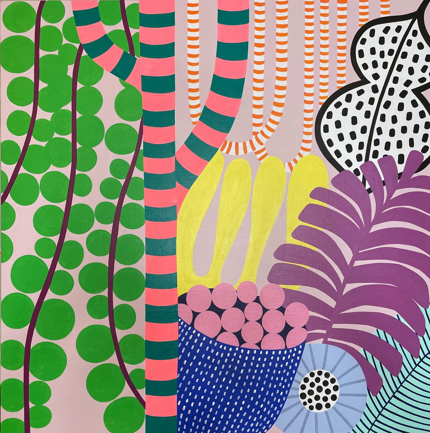 Not So Divided by Yihong Hsu (2021) : Painting Acrylic on Canvas ...