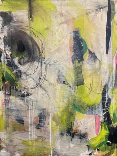 Fish Kisses by Niki Sands (2022) : Painting Acrylic, Oil on Canvas ...