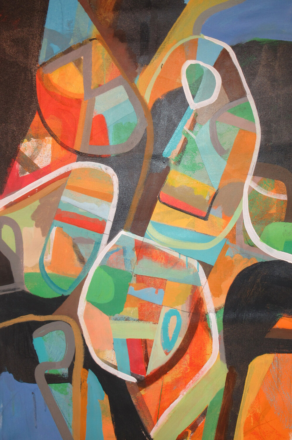 Hey Joe! by Hal Mayforth (2024) : Painting Acrylic, Pencil on Canvas ...