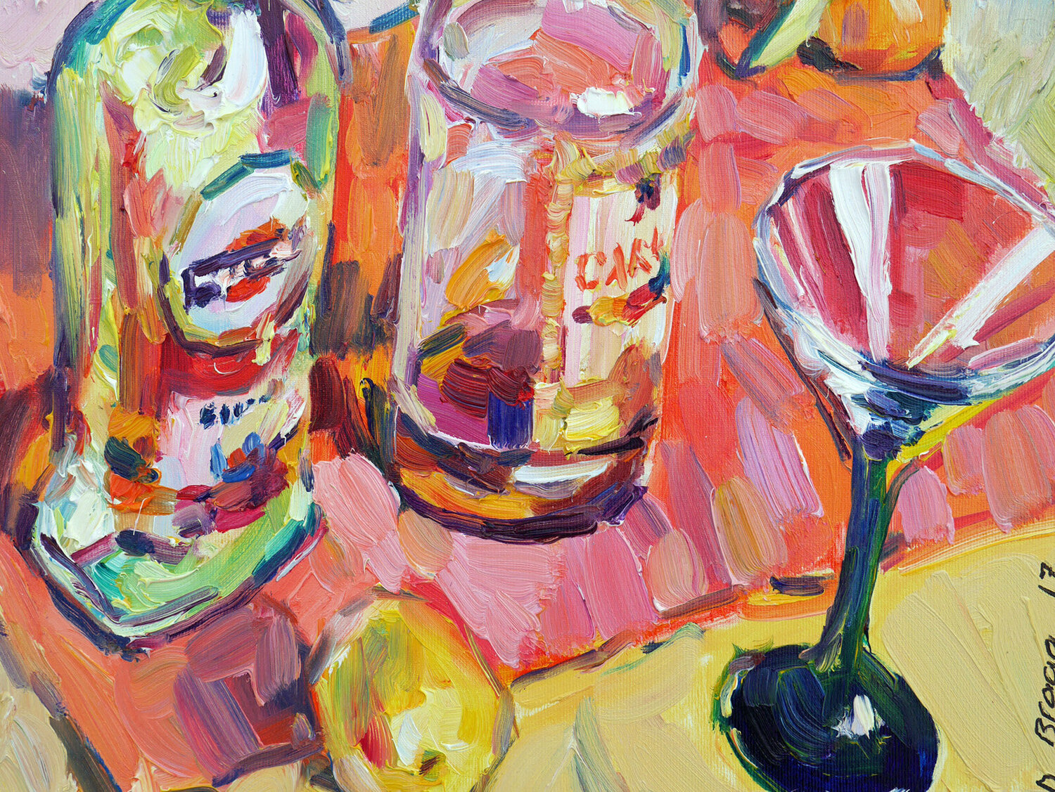 Martini and Carlos by Dima Braga (2017) : Painting Oil on Canvas ...