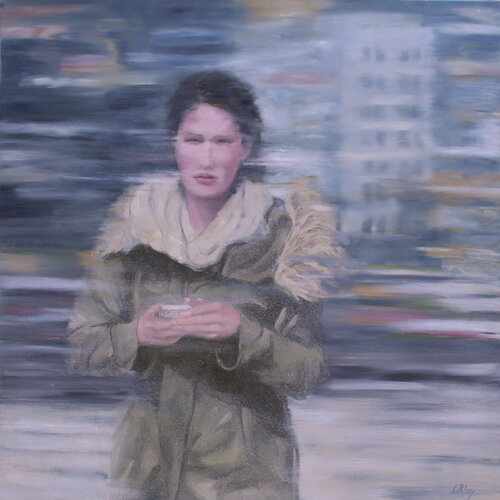 On a Mission by Debbie Pacheco (2018) : Painting Oil on Canvas - SINGULART