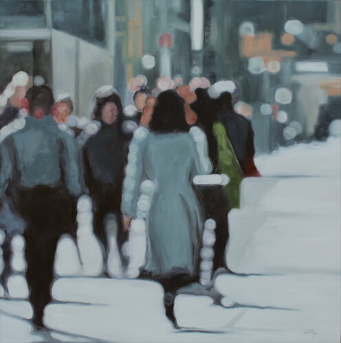 On a Mission by Debbie Pacheco (2018) : Painting Oil on Canvas - SINGULART