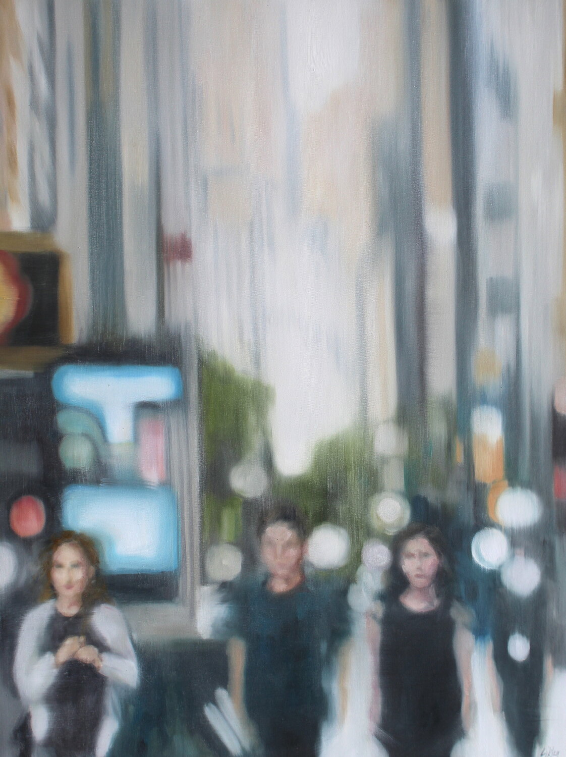 First Glances by Debbie Pacheco (2021) : Painting Oil on Canvas - Singulart