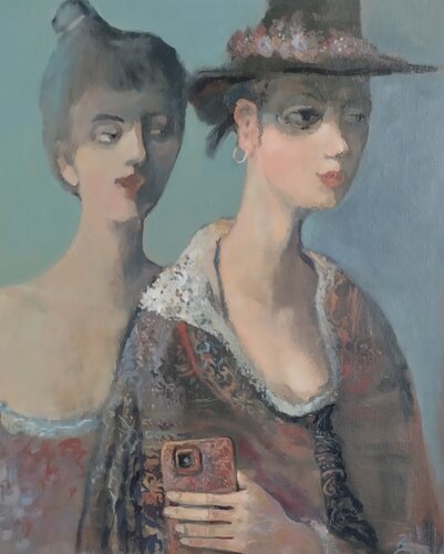 Summer and black sea by Giorgi Rurua (2025) : Painting Oil on Canvas ...