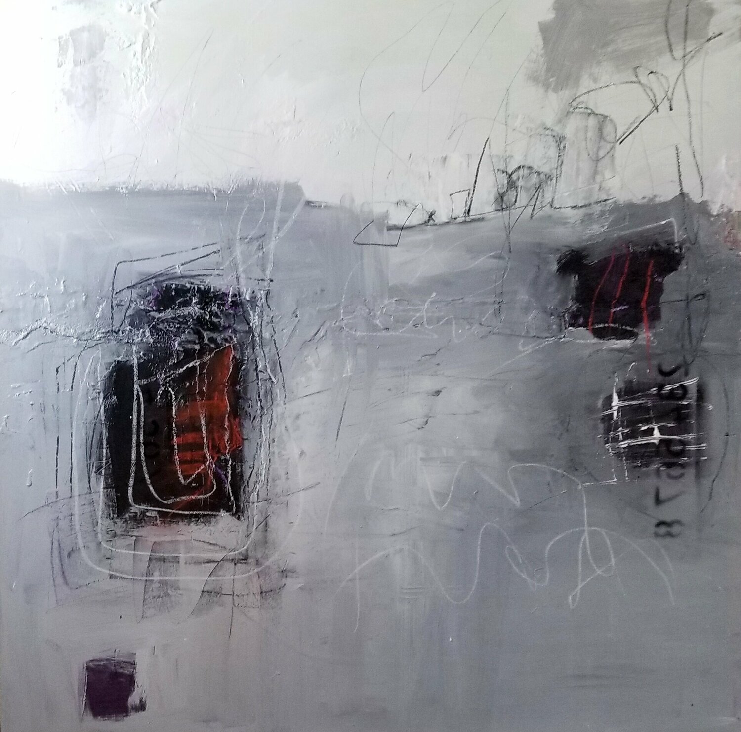 Continuation with Reality by Cheryl Wilson (2021) : Painting Acrylic ...