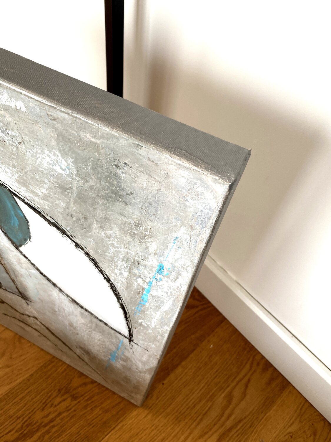 Poésie XII by RogerM (2026) : Painting Acrylic, Marble powder on Canvas ...