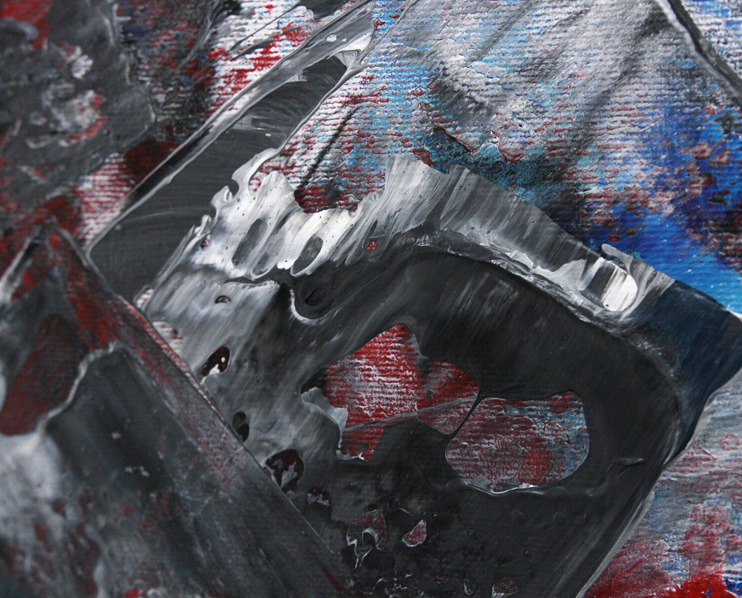 Auf Augenhöhe I by Andreas Garbe (2022) : Painting Acrylic on Canvas ...