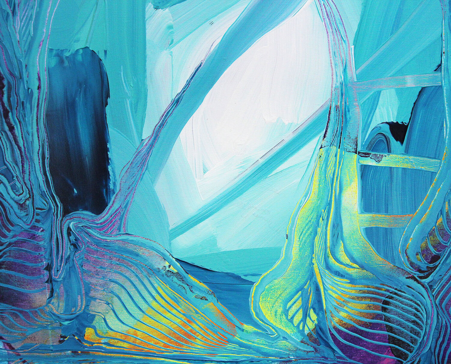 The Battle I by Andreas Garbe (2022) : Painting Acrylic on Canvas ...