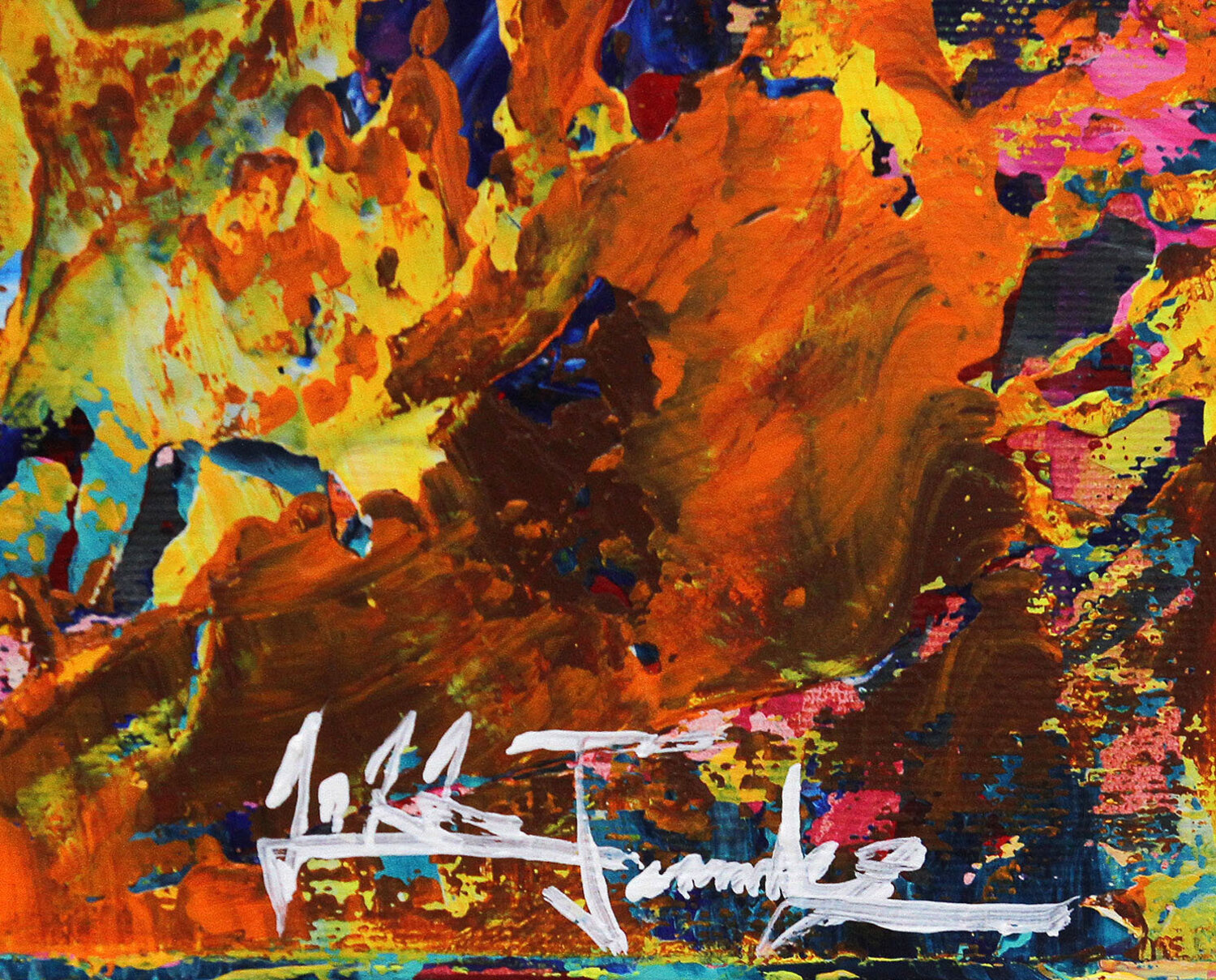 Fragiles Porträt I by Andreas Garbe (2022) : Painting Acrylic on Canvas ...