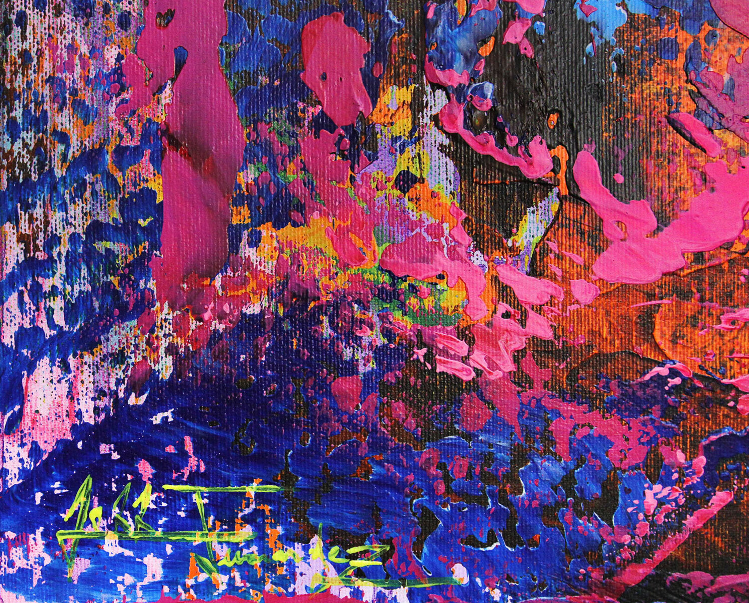 Un Jardin en la Alhambra I von Andreas Garbe (2022): Malerei Acryl auf ...