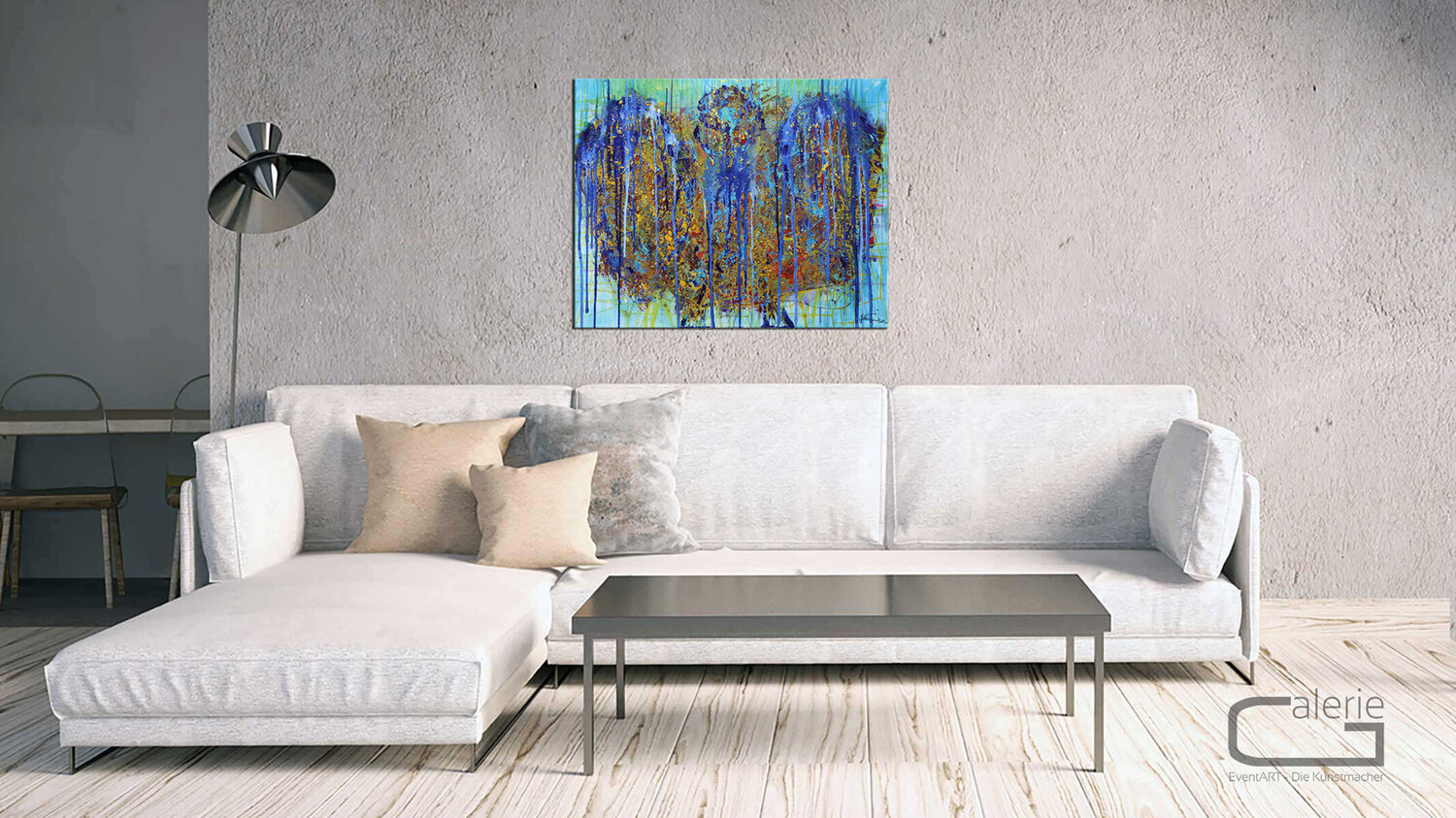 Der Lack ist ab by Andreas Garbe (2022) : Painting Acrylic on Canvas ...