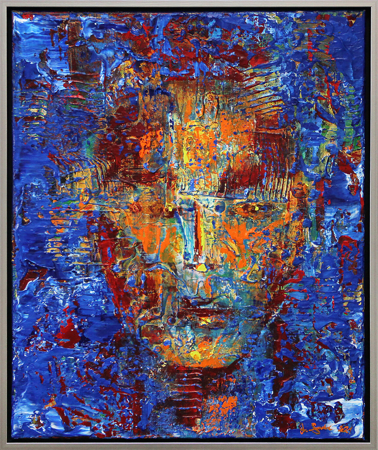 Welcome to the Future: Fusion II by Andreas Garbe (2021) : Painting ...