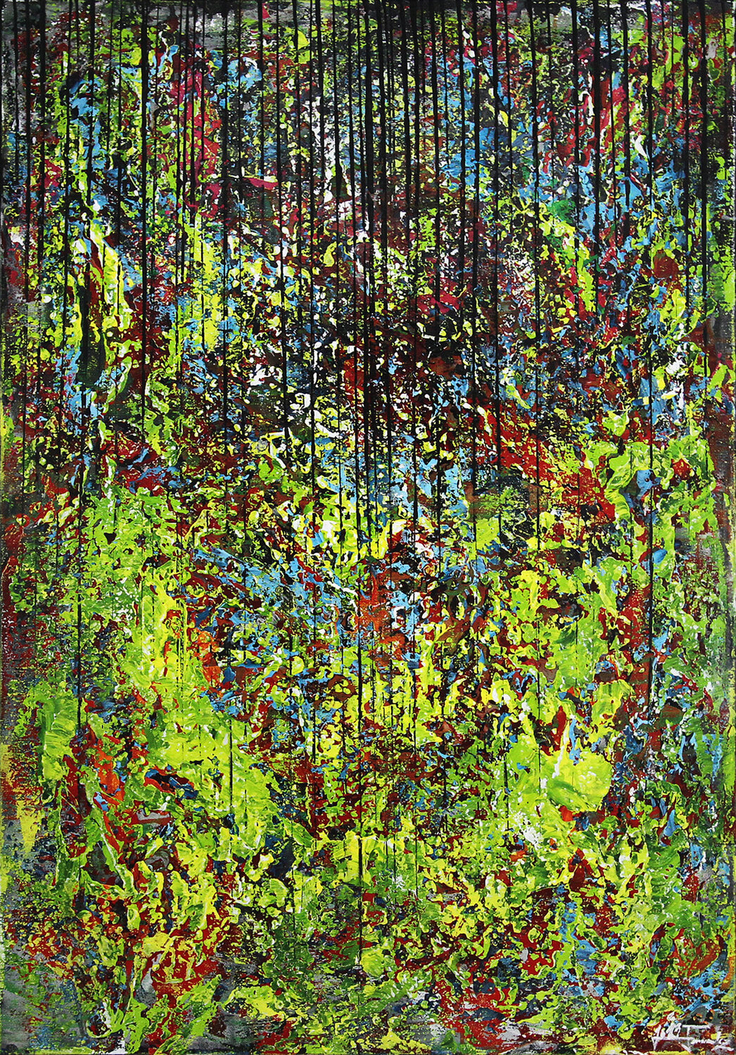 Aufbruch in eine neue Welt II de Andreas Garbe (2023): Pintura Acrílico ...