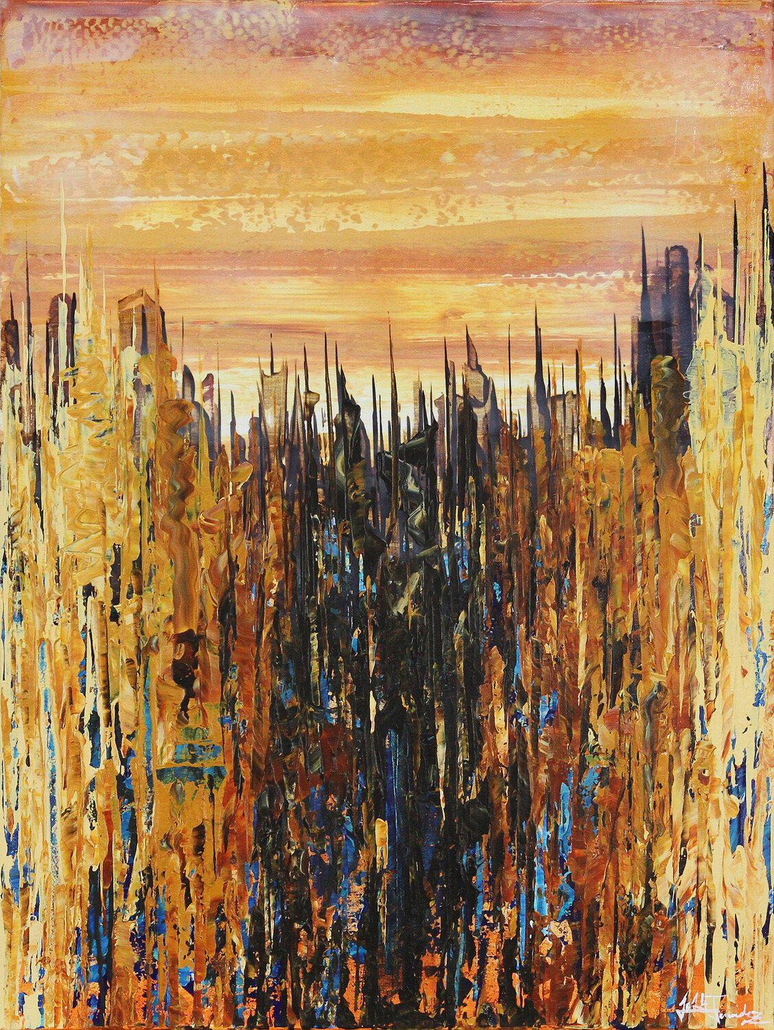 Makatran V de Andreas Garbe (2024) : Peinture Acrylique sur Toile ...