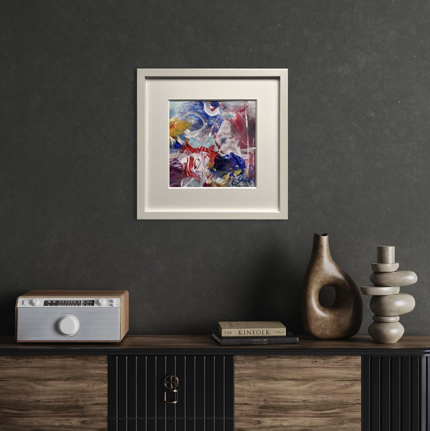 Tiny Treasure no. 68 von Maria Bevilacqua-Fischer (2022): Malerei Acryl ...