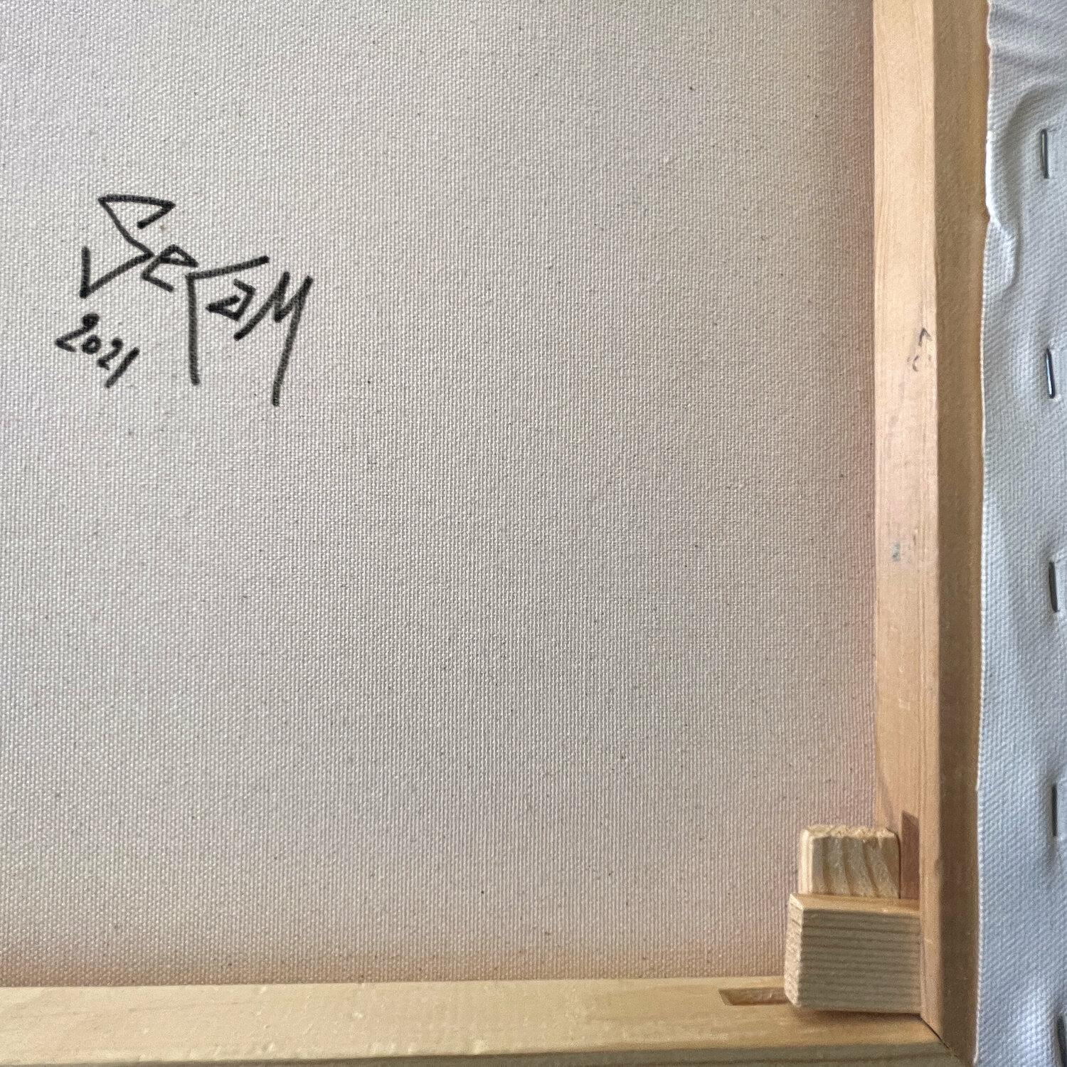 ARCHEOLOGY by SeCam (2021) : Painting Acrylic, Felt on Canvas - Singulart