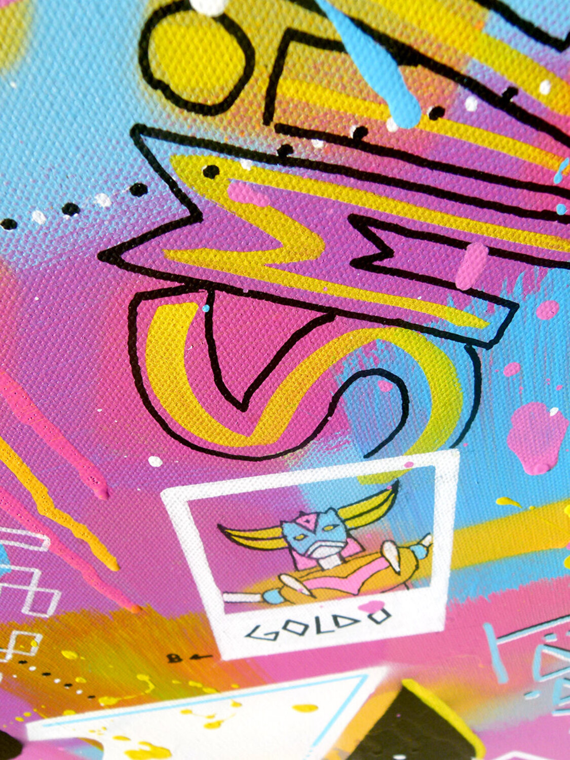 POLA III by SeCam (2018) : Painting Acrylic, Felt on Canvas - Singulart