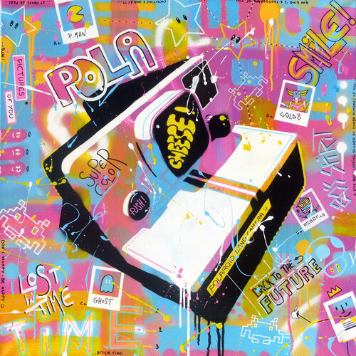 POLA III by SeCam (2018) : Painting Acrylic, Felt on Canvas - Singulart