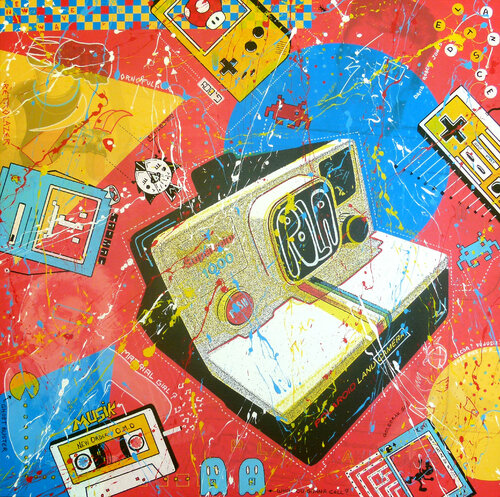 POLA by SeCam (2017) : Painting Acrylic, Felt on Canvas - Singulart