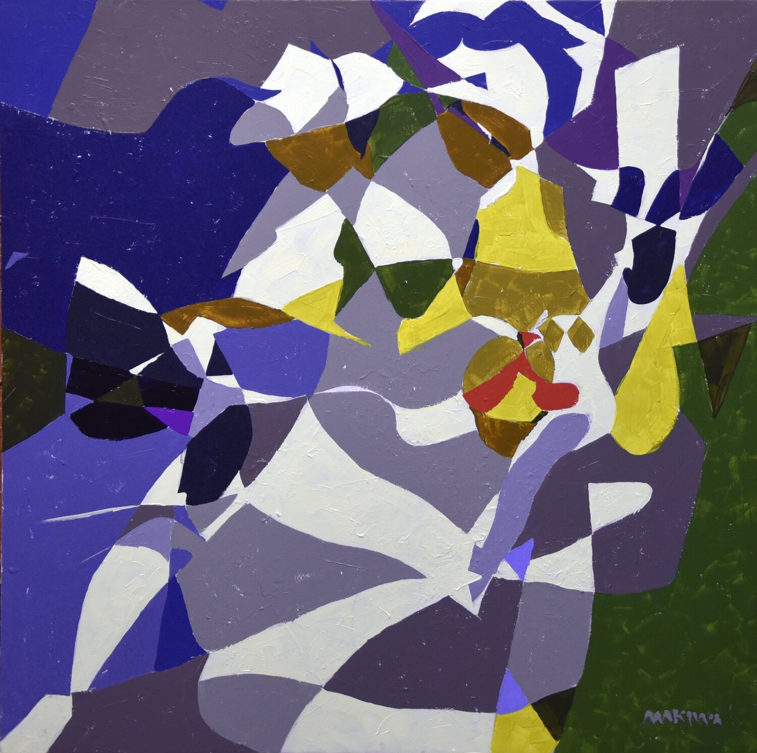 Storytime by Makiwa Mutomba (2023) : Painting Acrylic on Canvas - Singulart