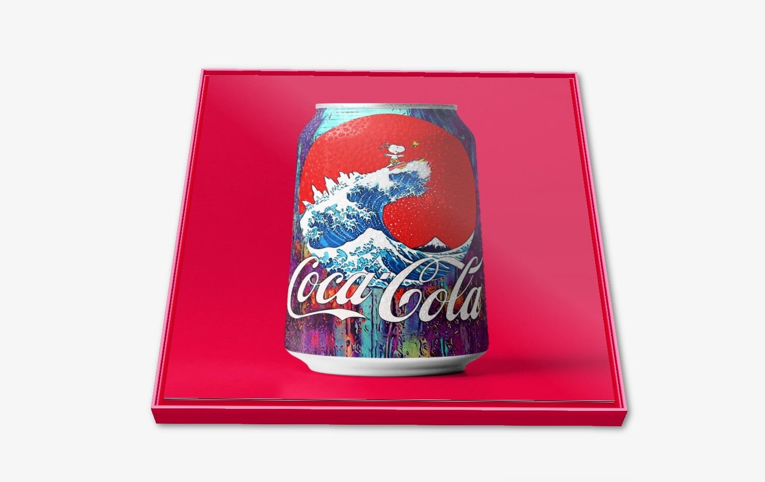 Snoopy : Coca cola Pop Art by Benny Arte (2021) : Print Giclée print on ...