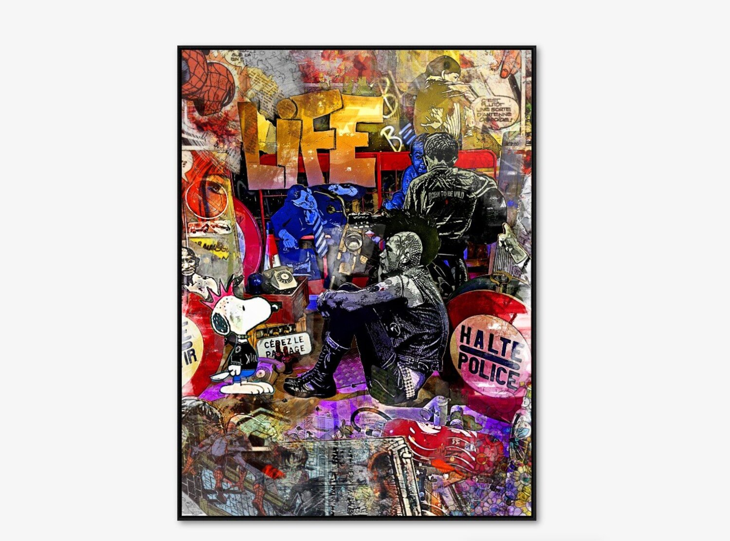 Snoopy : Punk 1976 - 1977 by Benny Arte (2022) : Print Lithography ...