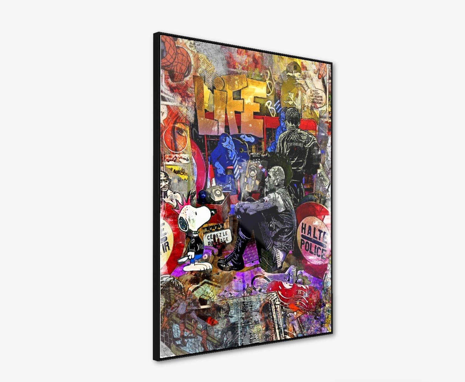 Snoopy : Punk 1976 - 1977 by Benny Arte (2022) : Print Lithography ...