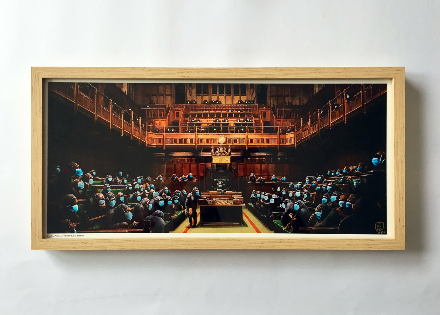 DEVOLVED PARLAMENT COV19 SiG Tribute to BANKSY by SiG Martin Sigwald ...