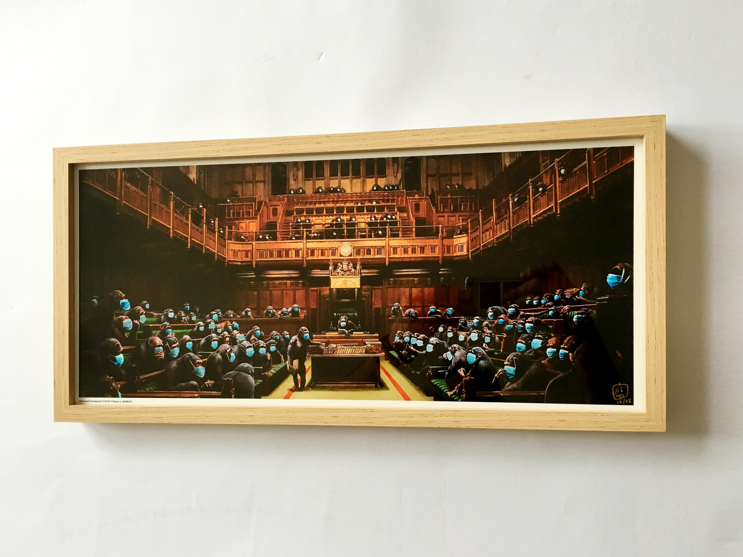 DEVOLVED PARLAMENT COV19 SiG Tribute to BANKSY by SiG Martin Sigwald ...