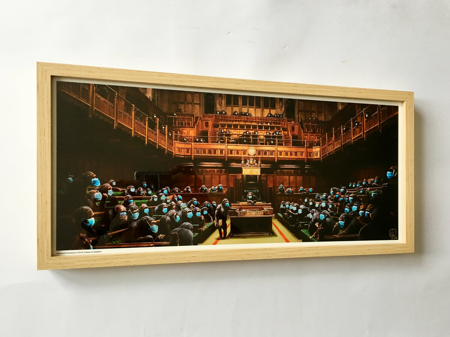 DEVOLVED PARLAMENT COV19 SiG Tribute to BANKSY by SiG Martin Sigwald ...