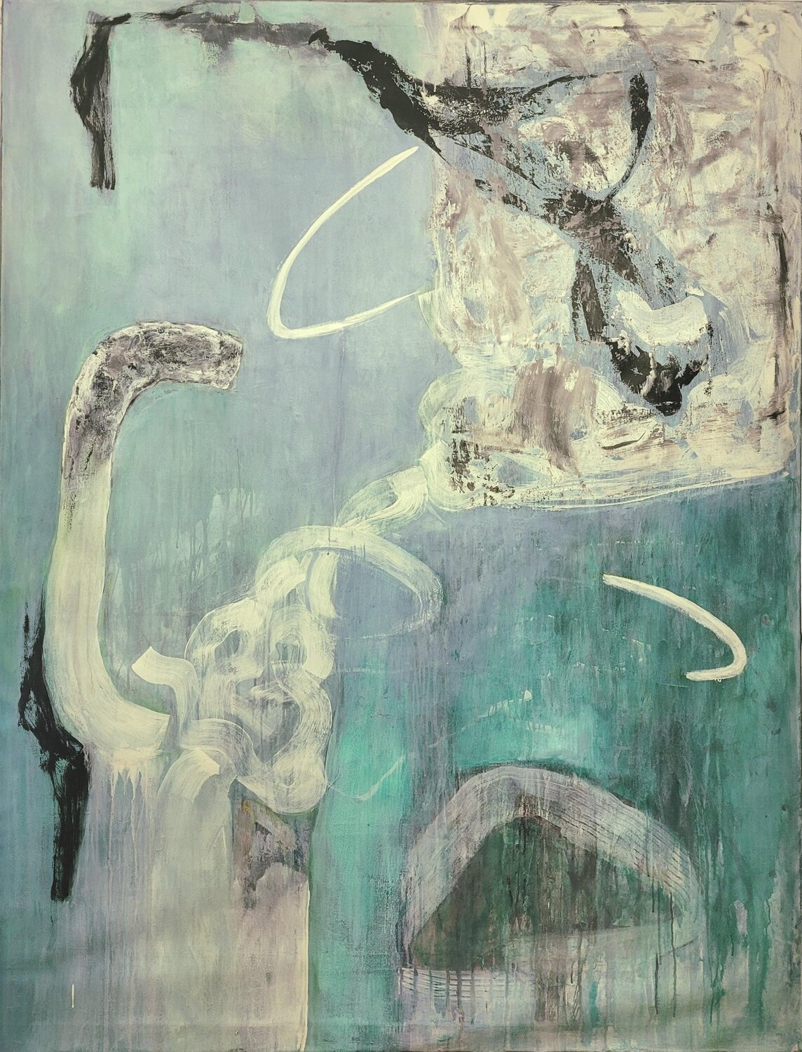 Vínculos espaciales de Hélène Rooryck (2023): Pintura Acrílico, Pastel ...