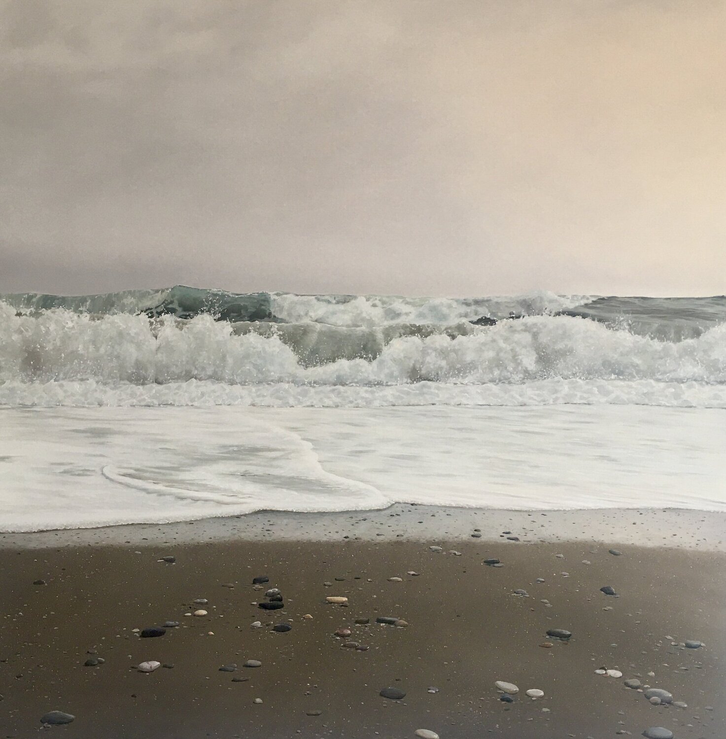 Delta VI de Paco Muñoz Santana (2024): Pintura Óleo en Madera - Singulart