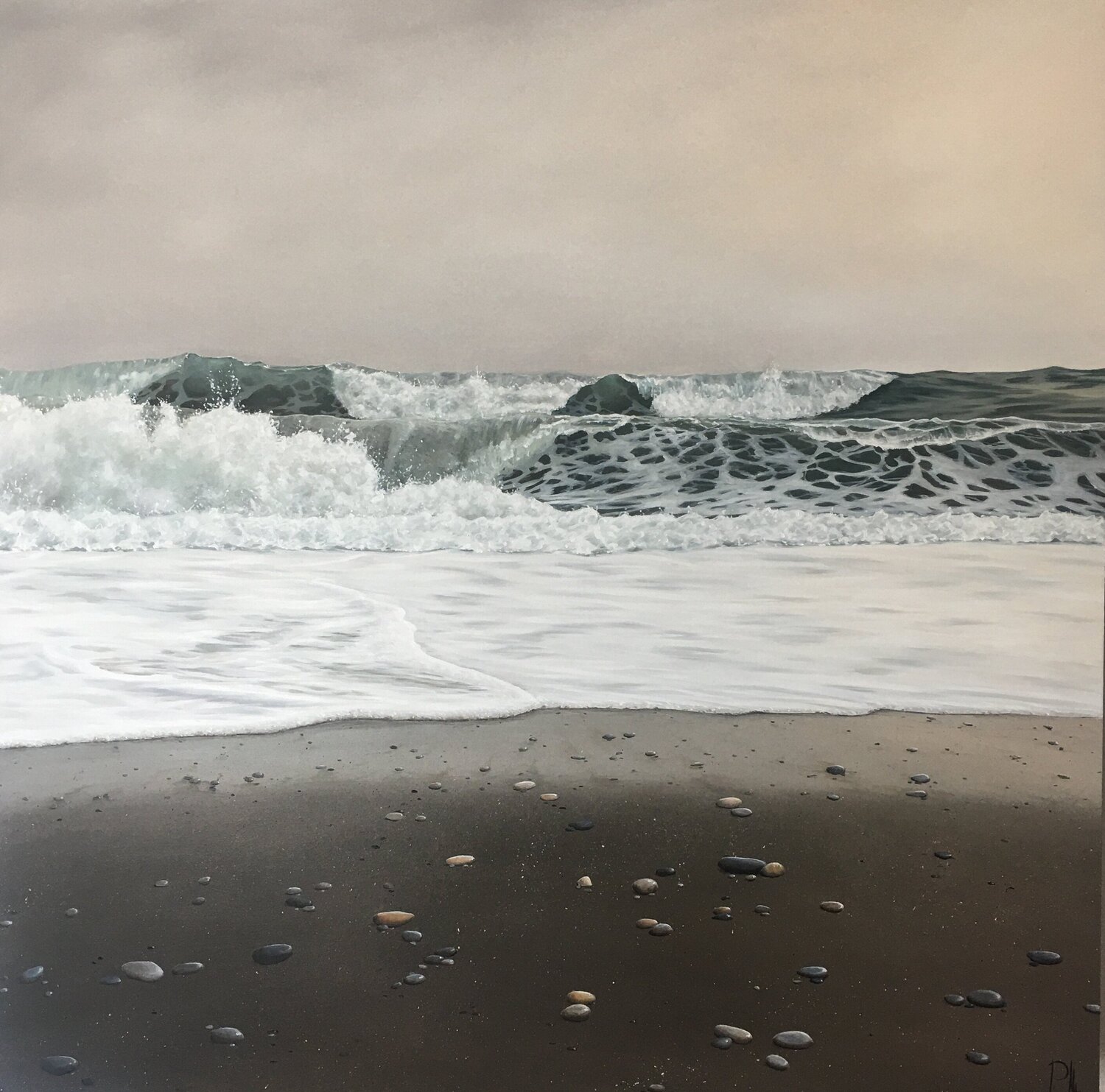 Delta X by Paco Muñoz Santana (2025) : Painting Oil on Wood - Singulart