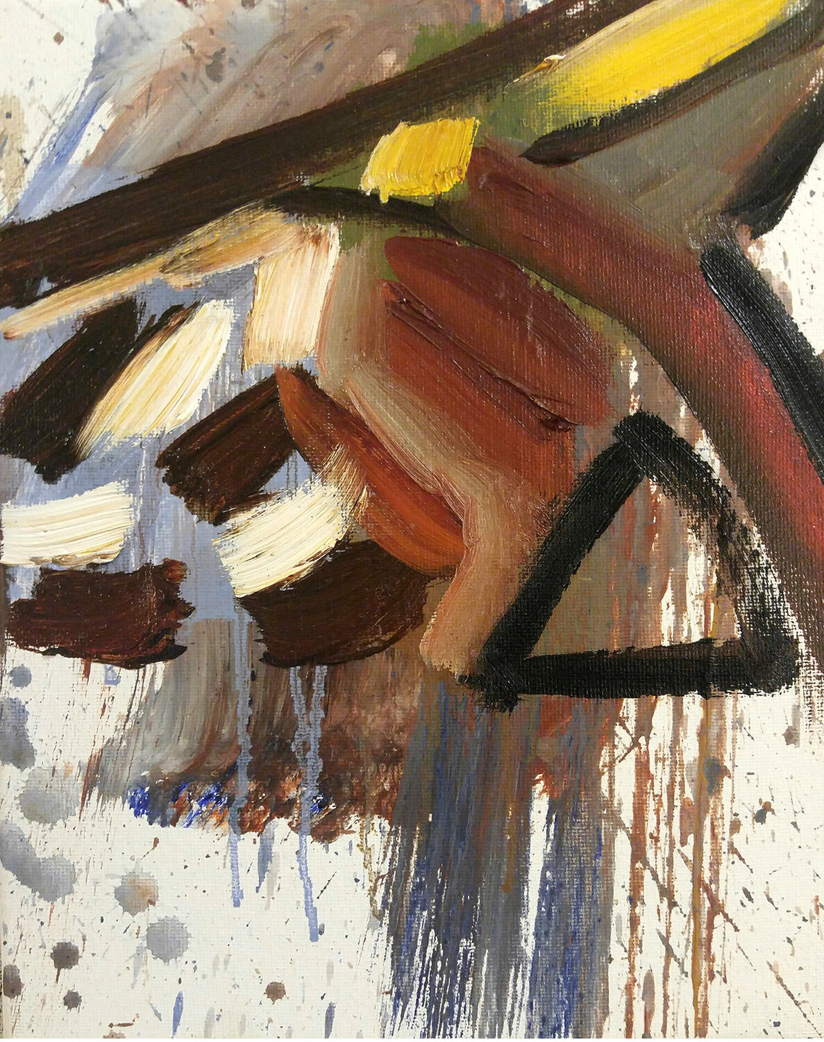 Swamp Sparrow di David Sheldon (N.D): Pittura a Olio su Tela - Singulart