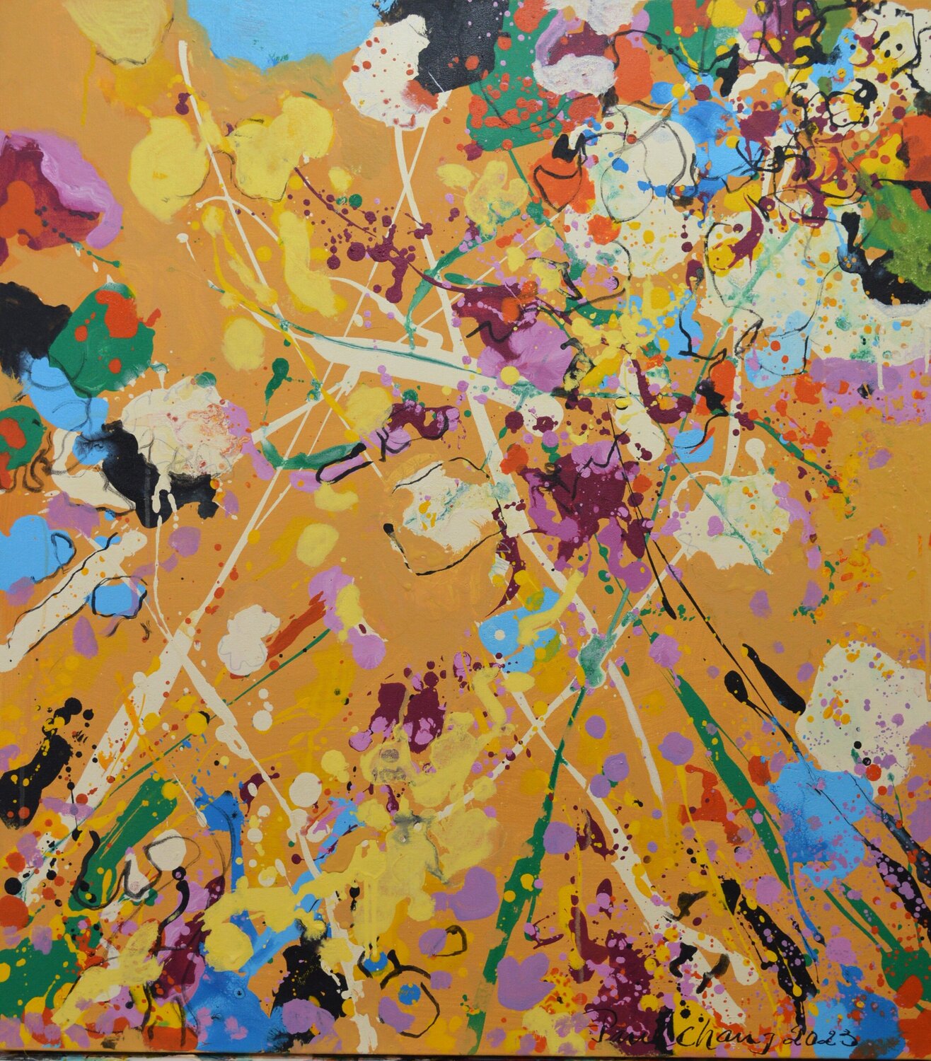 It's a beautiful day. by Paul Chang (2023) : Painting Acrylic on Canvas ...