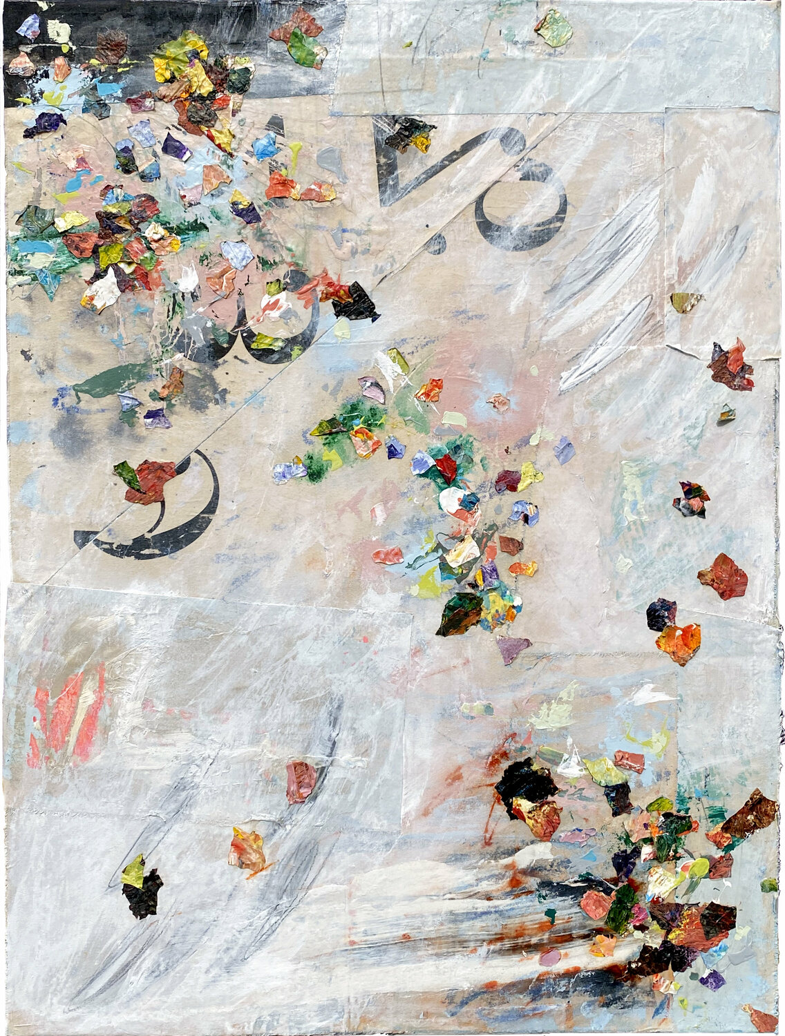 Avant Garde by Adam Collier Noel (2021) : Painting Acrylic, Collage on ...