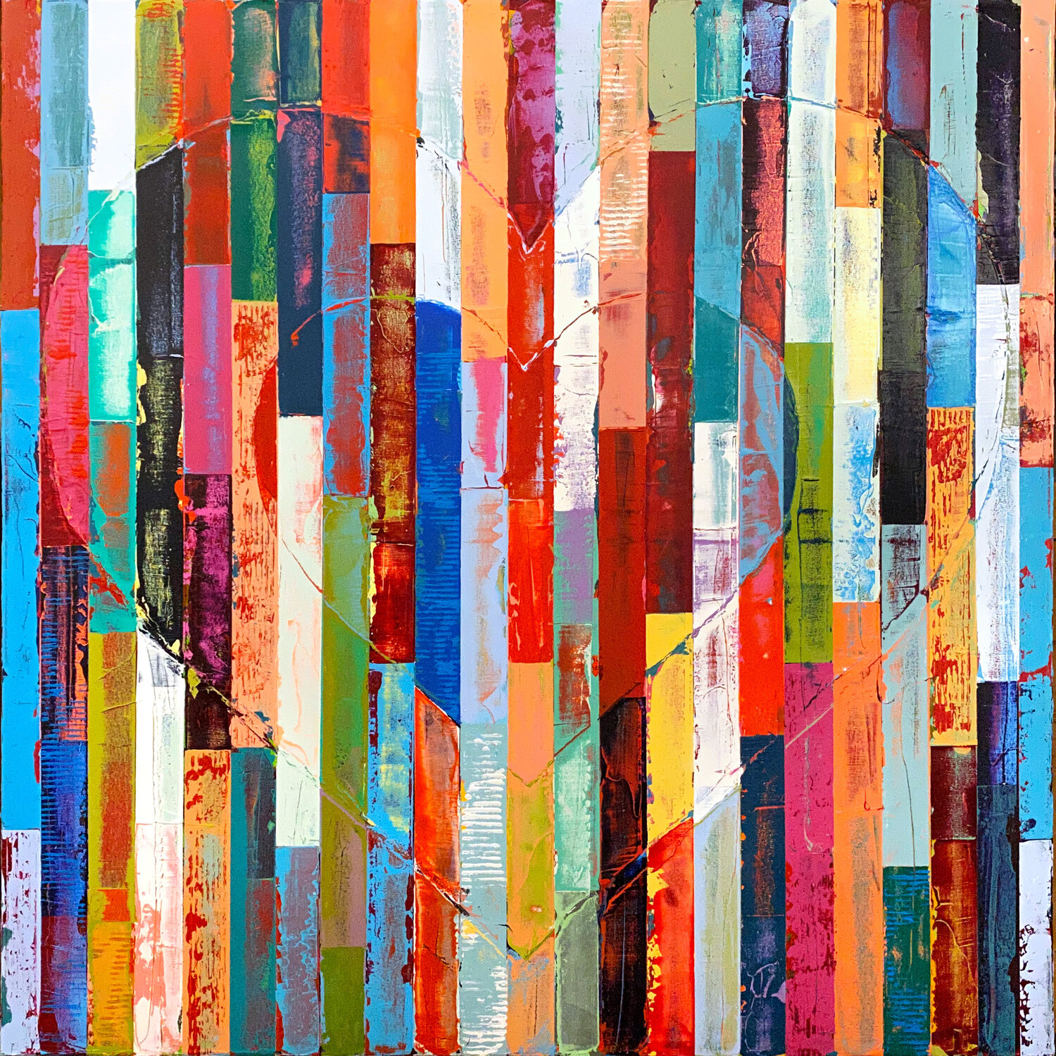 Heartstrings by Adam Collier Noel (2022) : Painting Acrylic on Canvas ...