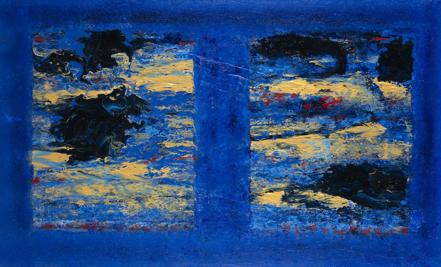 VUE SUR MER by PATRICK MOLES (2018) : Painting Acrylic, Ink on Canvas ...