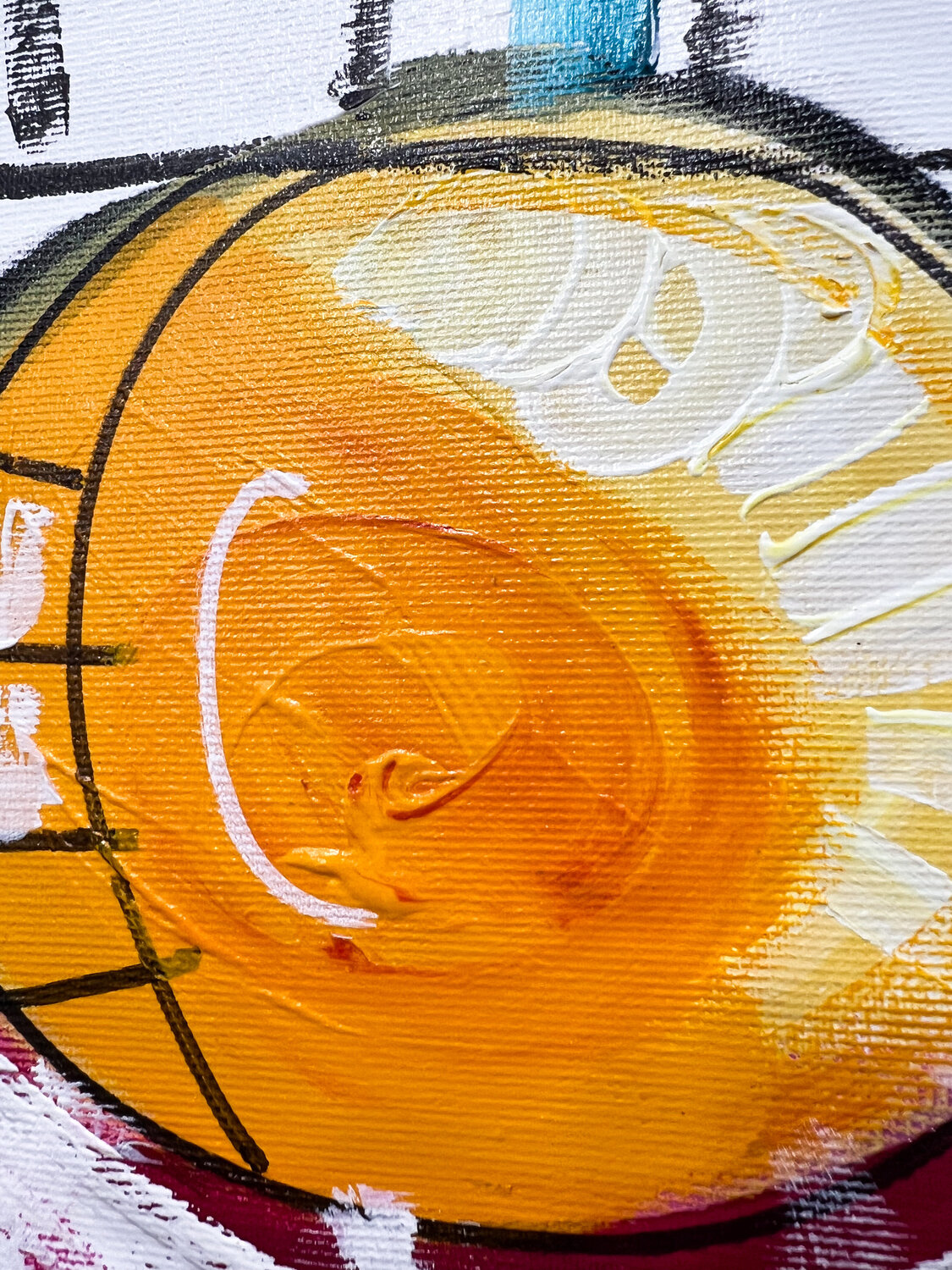 La Sirena Partenope by Alessandro Siviglia (2023) : Painting Acrylic ...