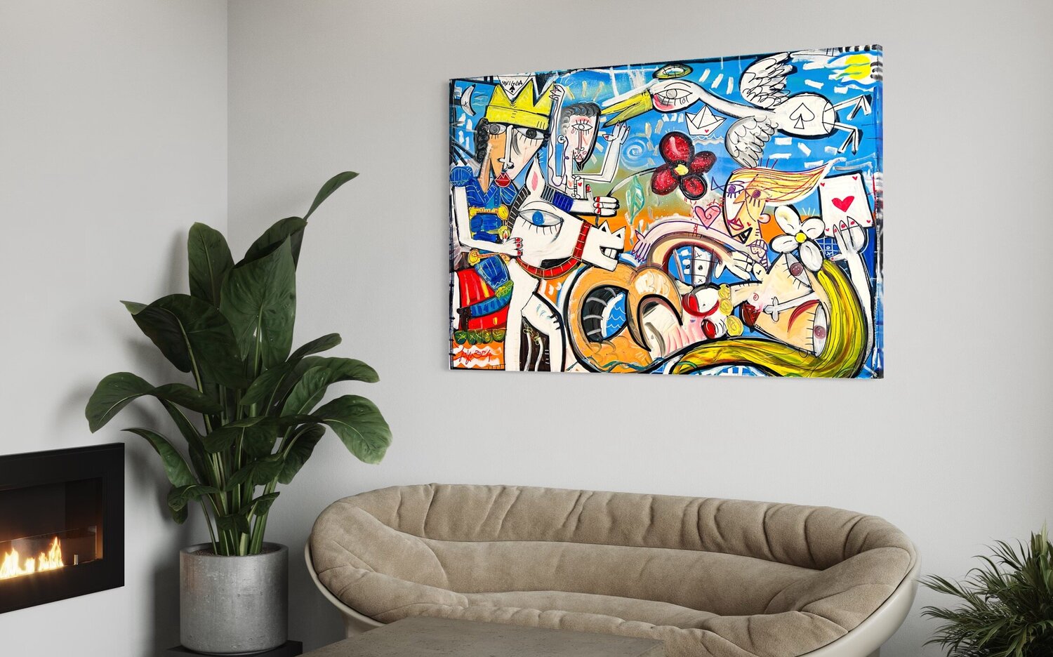 Ulisse incontra Parthenope by Alessandro Siviglia (2024) : Painting ...