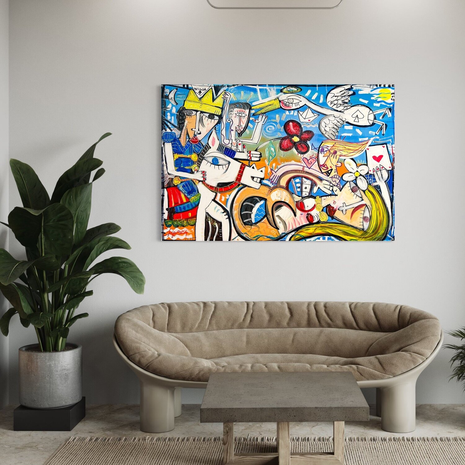 Ulisse incontra Parthenope by Alessandro Siviglia (2024) : Painting ...