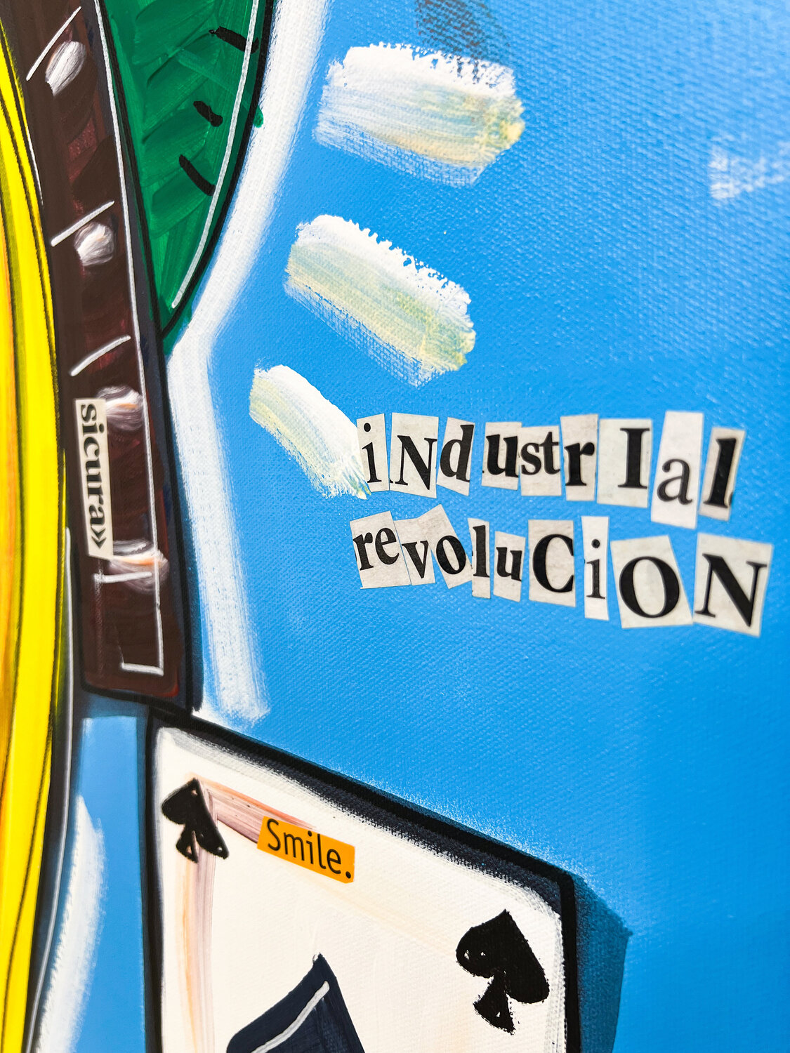 Lady Influencer by Alessandro Siviglia (2024) : Painting Acrylic, Spray ...