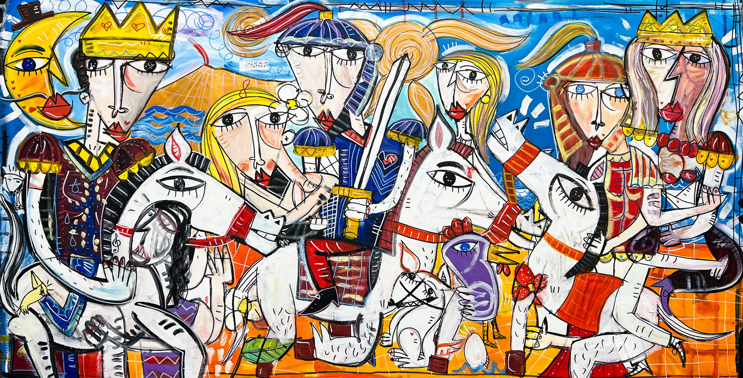 Donne alla Conquista de Alessandro Siviglia (2023) : Peinture Aquarelle ...