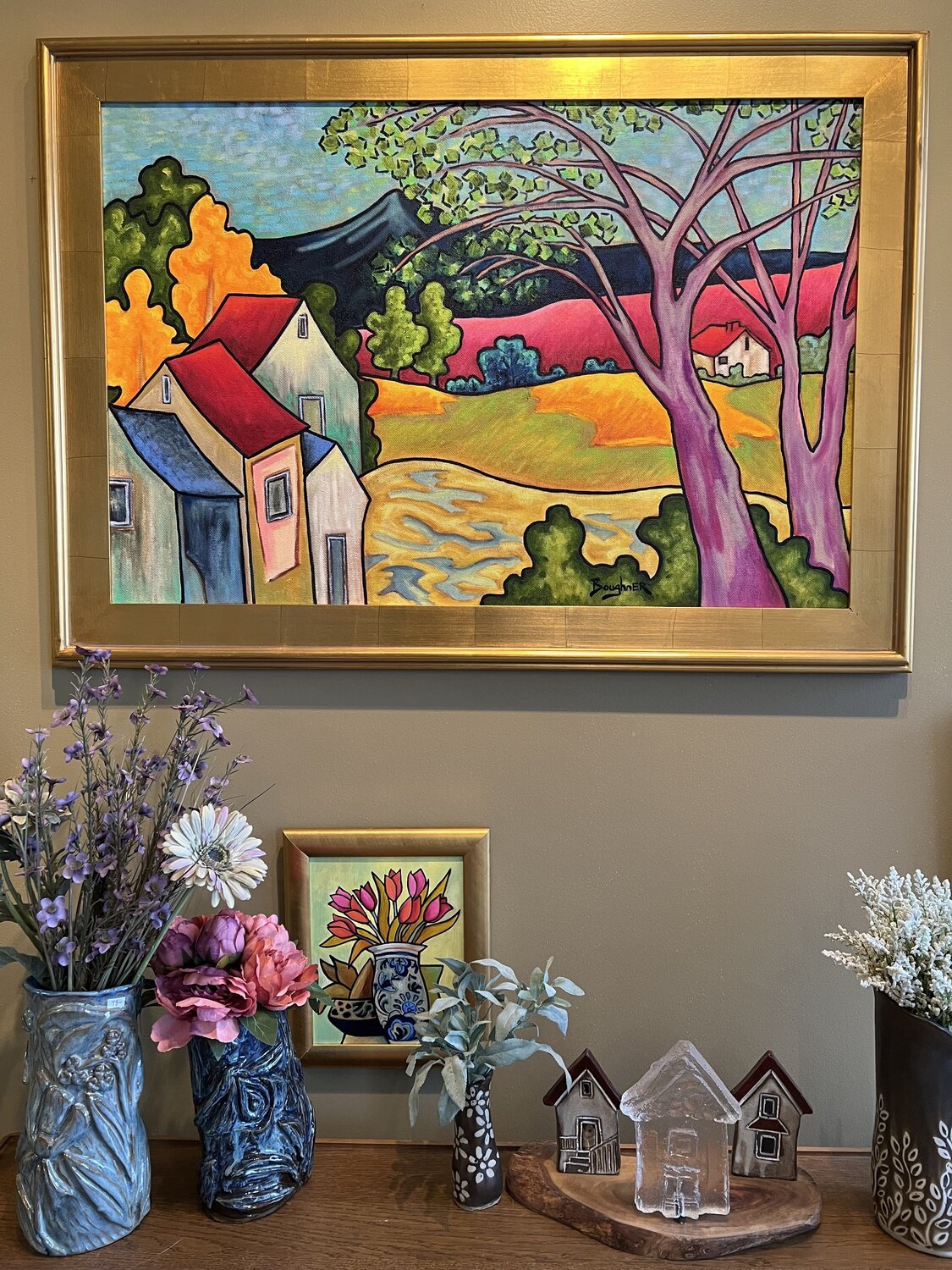 Image 1006 by Elisa Boughner (2022) : Painting Oil on Wood - SINGULART